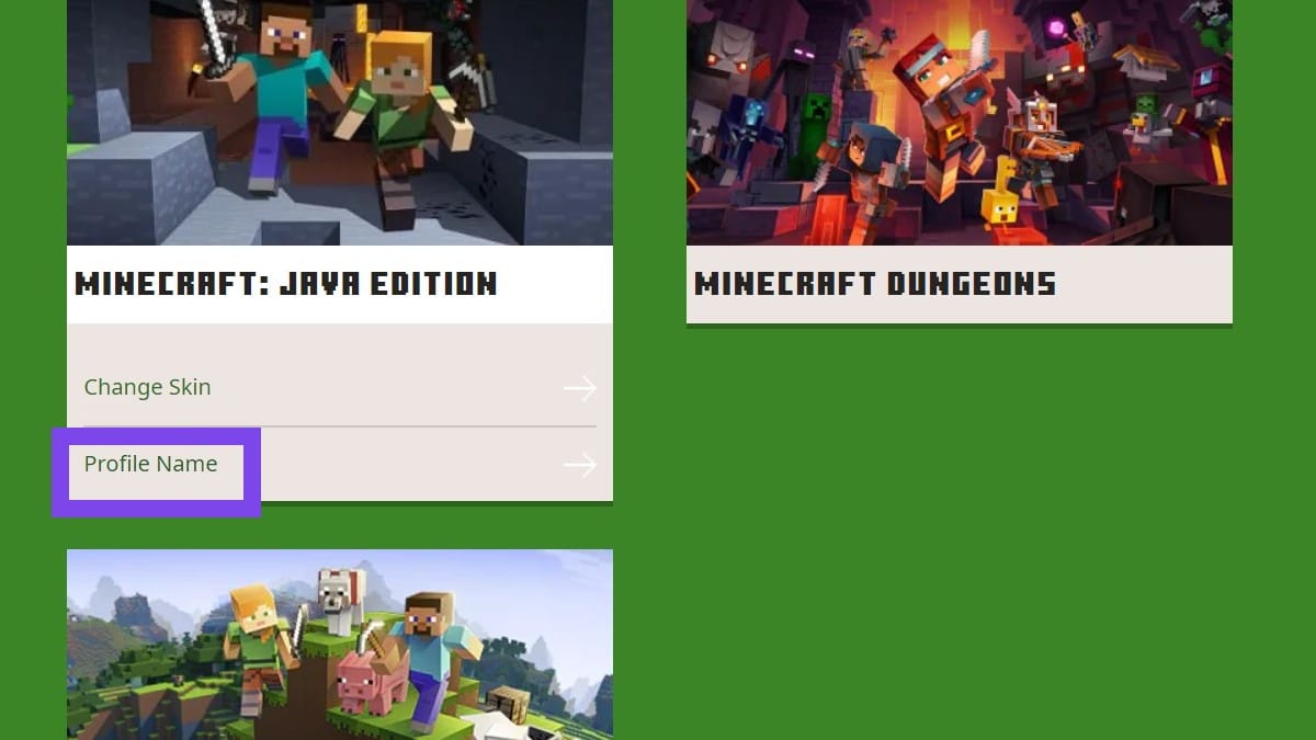 Mojang Linking your Mojang and Minecraft accounts can help in changing ...