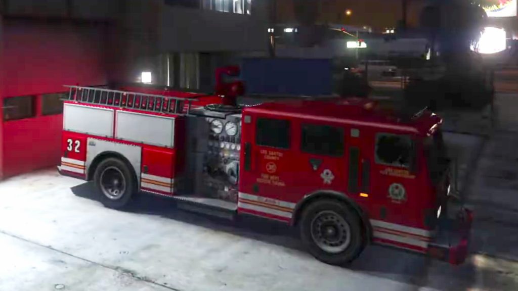 Gta 5 Fire Truck