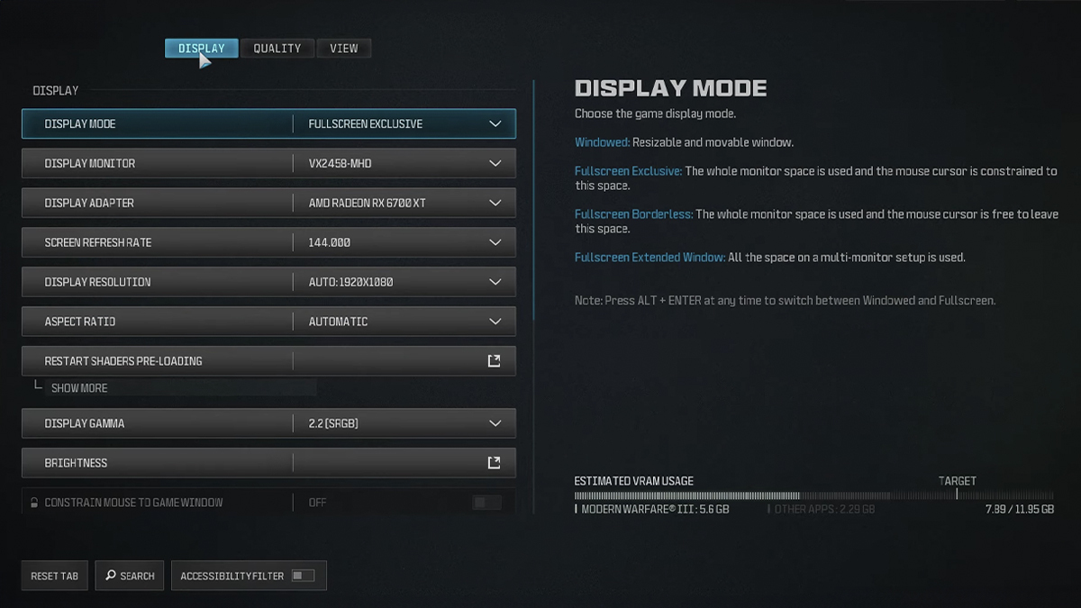 Activision The best PC settings ensure a smoother and clearer experience.